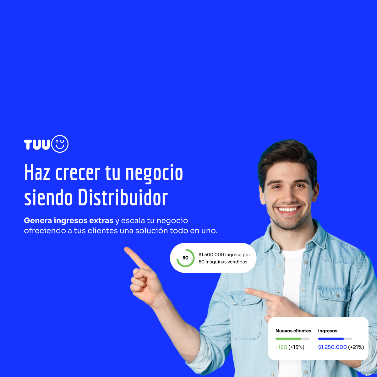 Gana dinero con el Programa de Distribuidores TUU