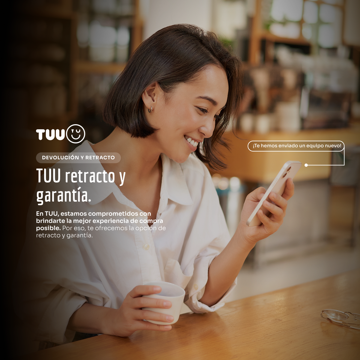 Ingresa tu solicitud devolución, retracto y garantía TUU